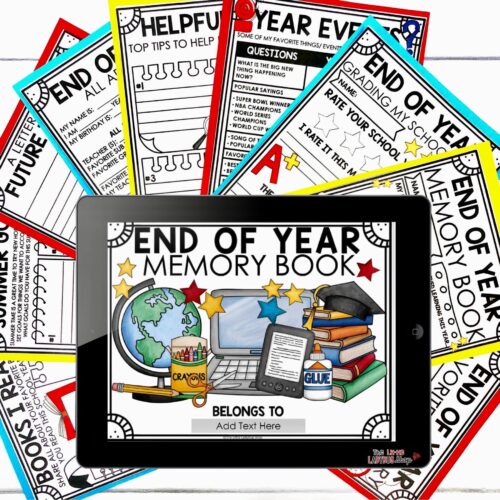 End of Year Activities for Upper Elementary Students - The Little ...
