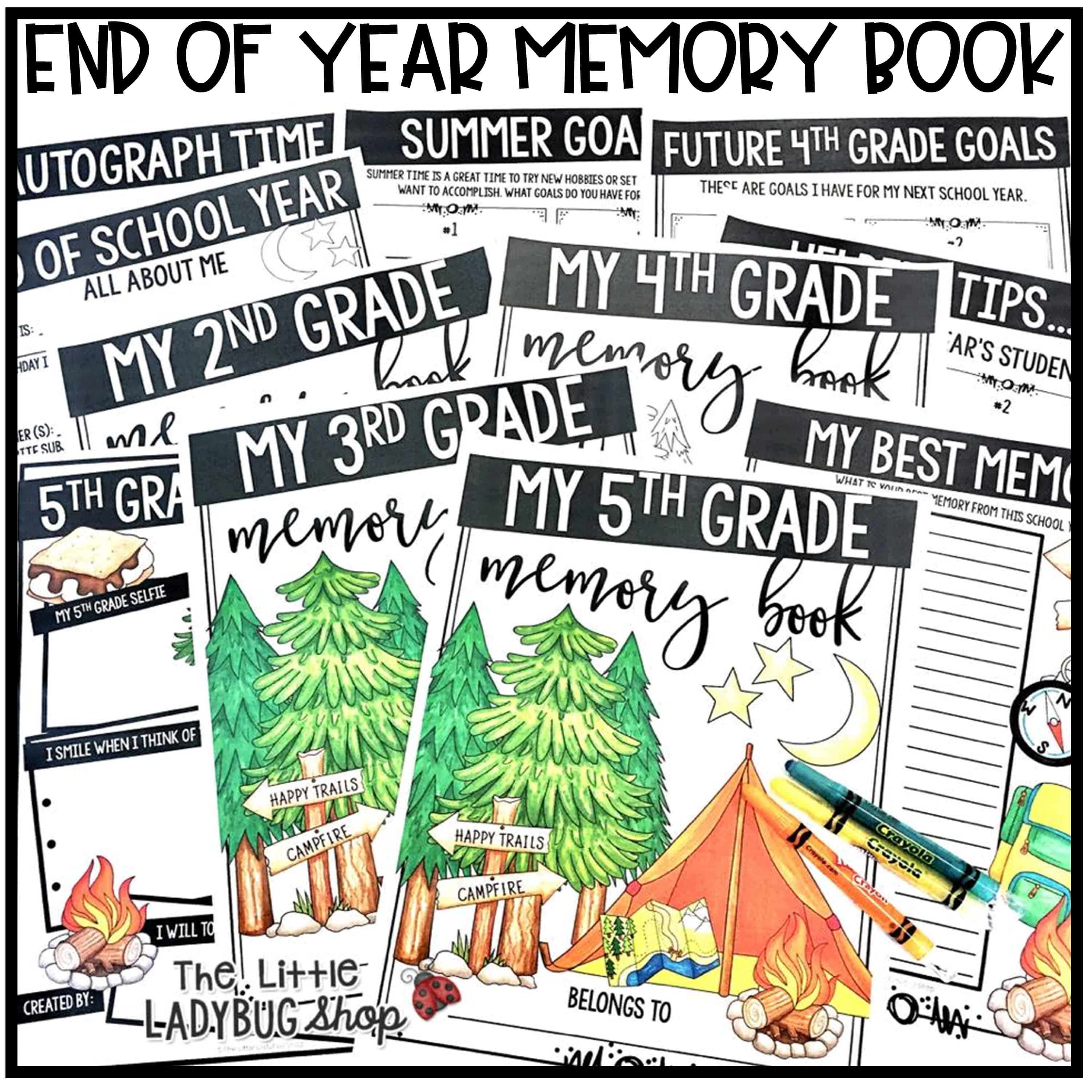 End of School Year Activities, End of Year Books to Read, and Ideas ...