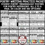 Poetry Writing Unit Activities - The Little Ladybug Shop