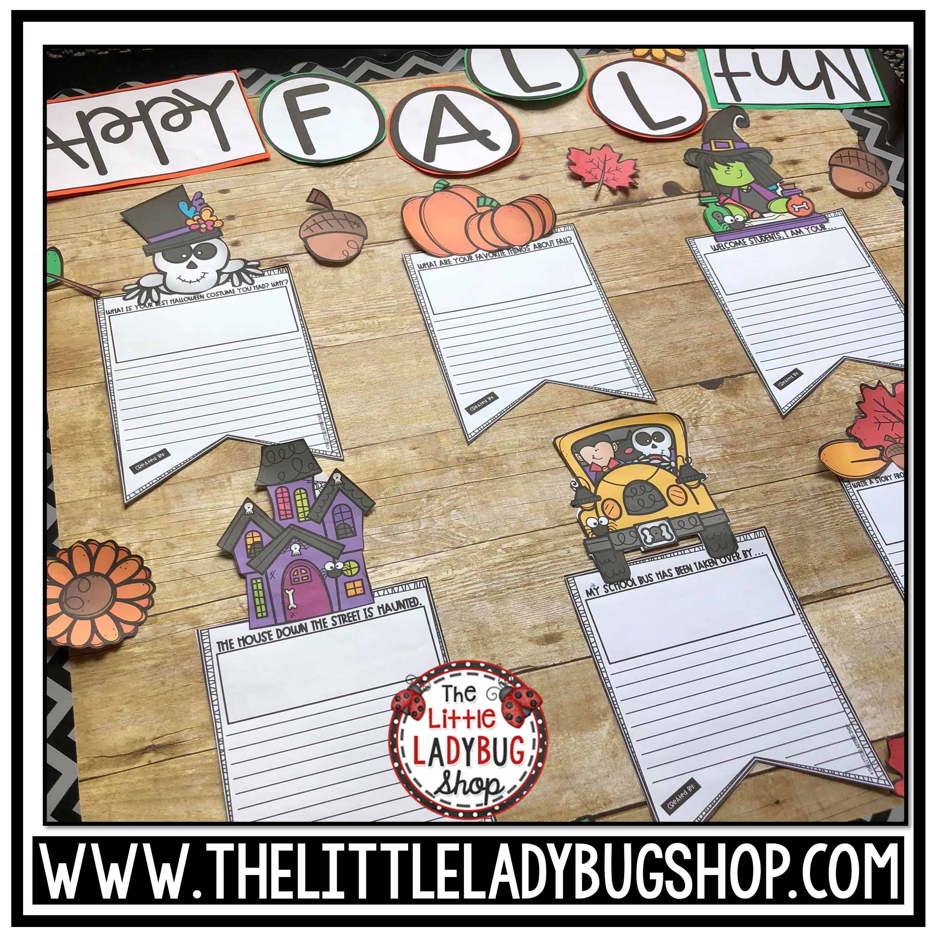 Favorite Fall Learning Bulletin Boards, Books and Fall Poetry Writing ...