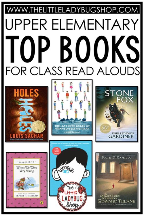 Engaging Read Alouds for Upper Elementary - The Little Ladybug Shop Engaging Read Alouds for Upper Elementary - The Little Ladybug Shop