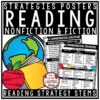 Fiction & Nonfiction Reading Strategy Posters for Readers Notebook ...
