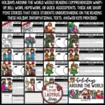 Digital Winter Holidays Christmas Around the World Reading ...