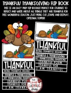 I am Thankful For Writing & Thanksgiving Activities, Fall Bulletin ...