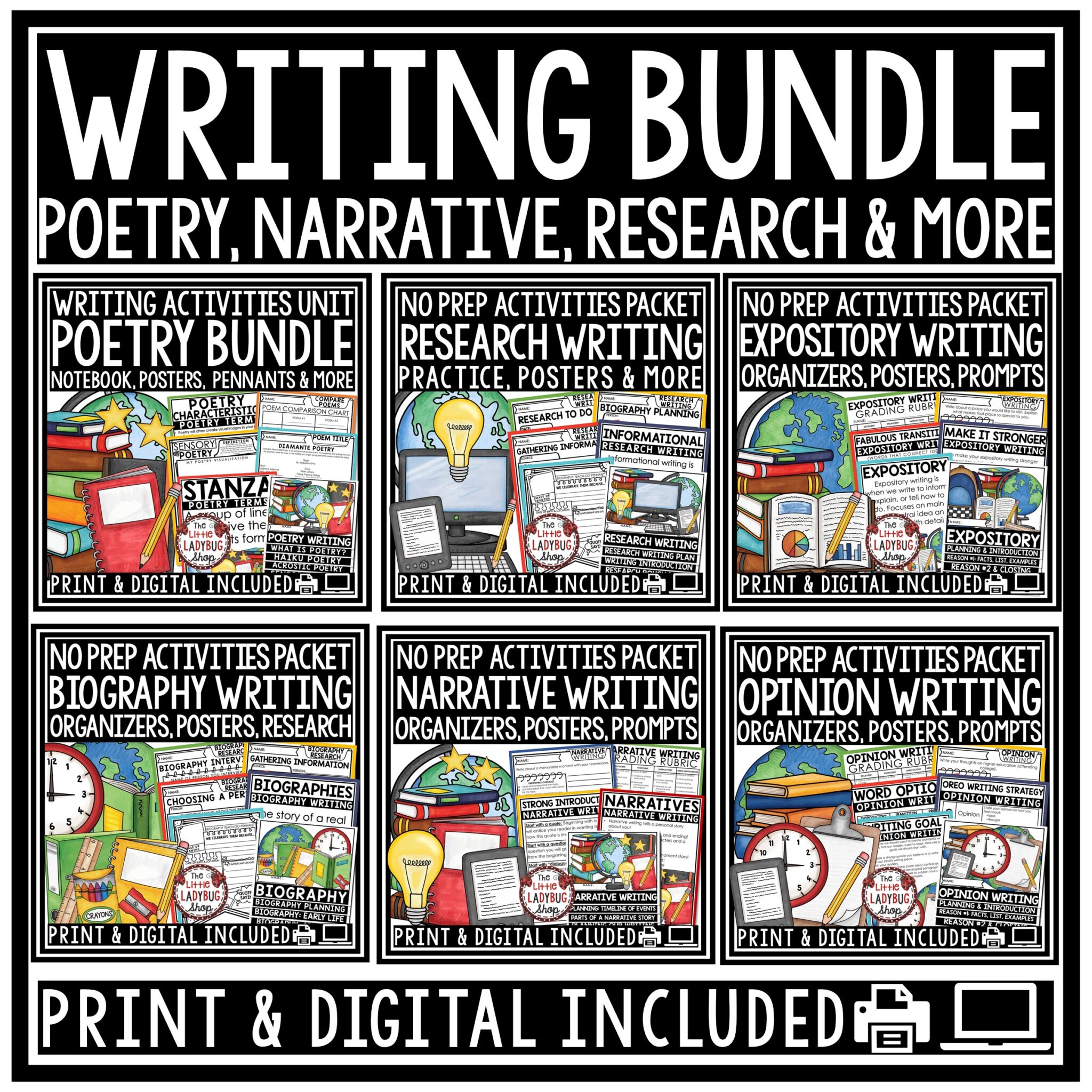 Narrative Poetry Writers Workshop - The Little Ladybug Shop