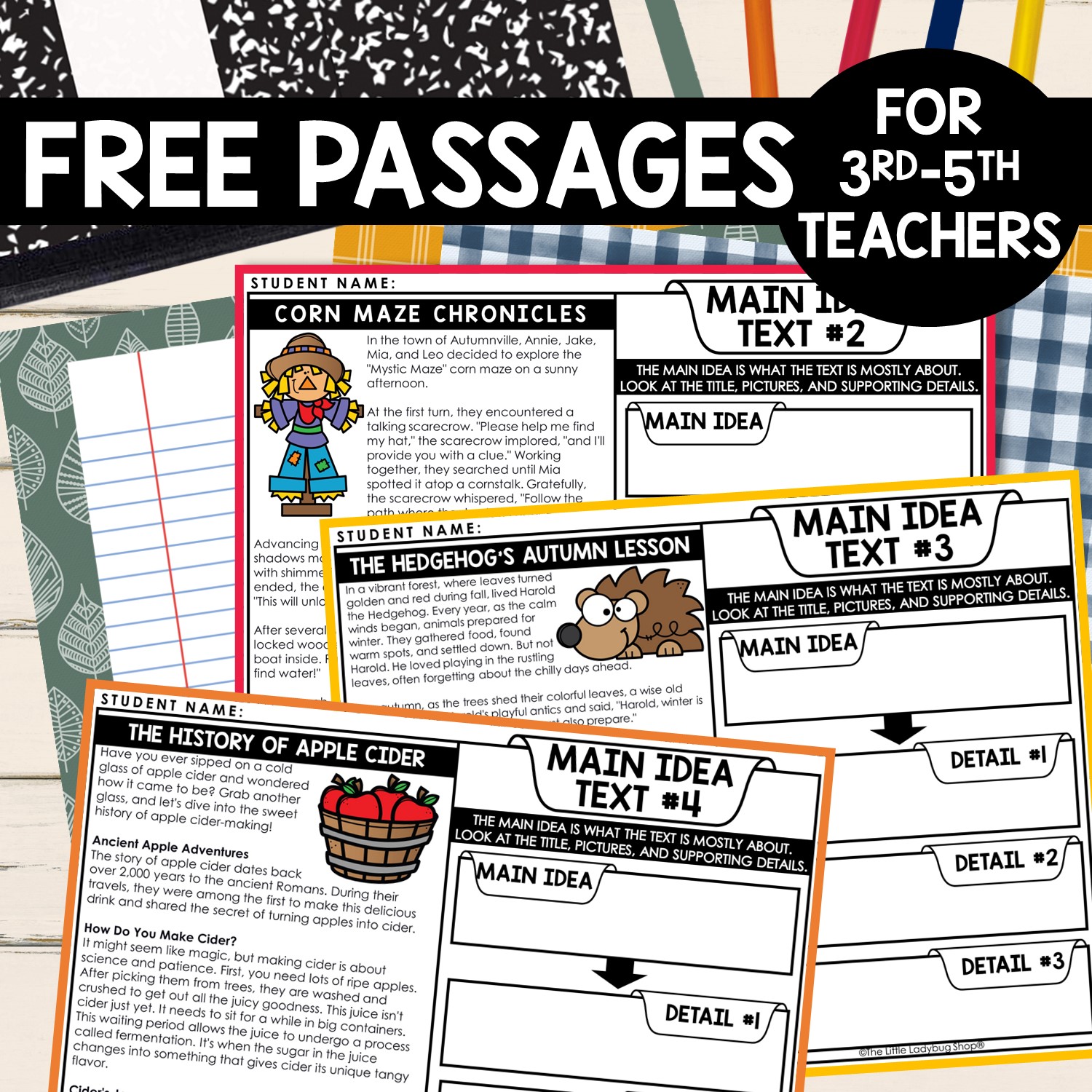 Halloween and Fall in the Upper Elementary Classroom - The Little ...