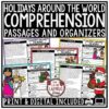 Winter Holidays Christmas Around the World Reading Comprehension ...