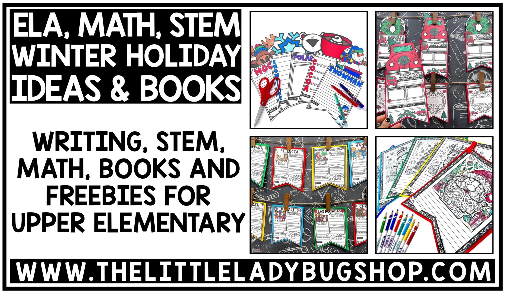 Holiday and Winter Activities for Upper Elementary Classrooms - The ...