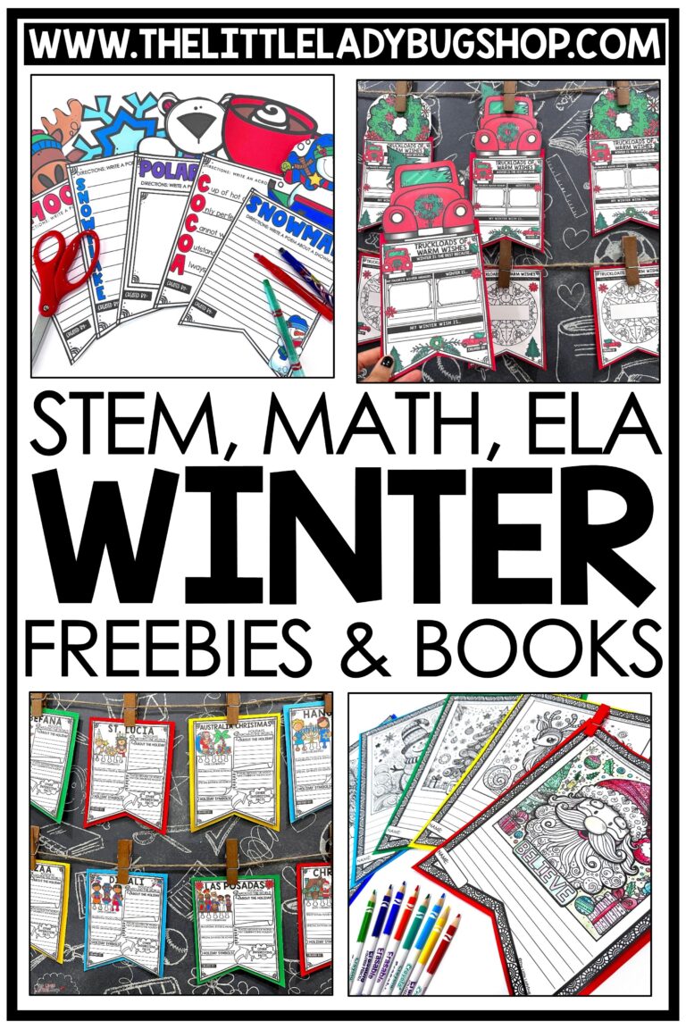 Holiday and Winter Activities for Upper Elementary Classrooms - The ...