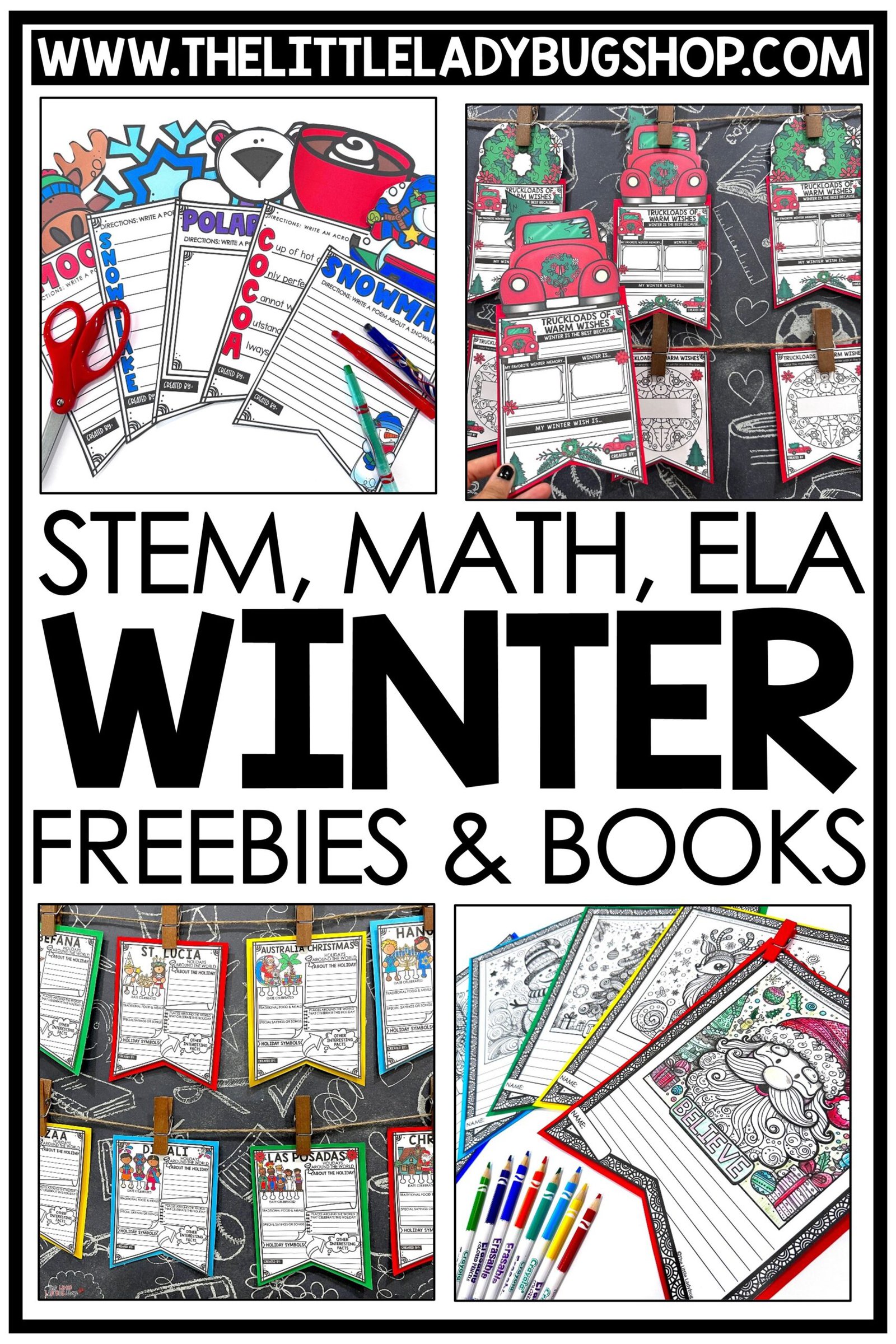 Holiday and Winter Activities for Upper Elementary Classrooms - The ...