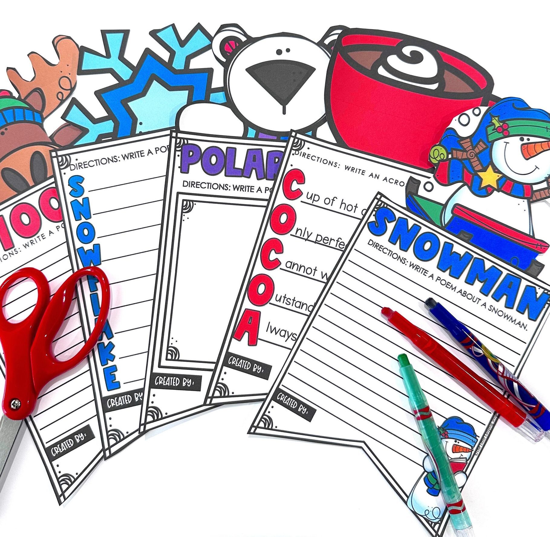 Holiday and Winter Activities for Upper Elementary Classrooms - The ...