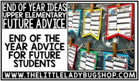 End of the Year Advice for Future Students - The Little Ladybug Shop