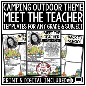 Back to School Meet the Teacher and Open House Ideas - The Little ...