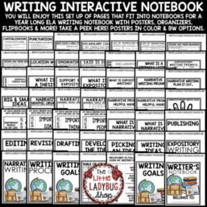 Interactive Writing Notebook 3rd-5th Grade- Limited Time Deal - The ...