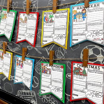 Christmas Holidays Around the World Activities - The Little Ladybug Shop