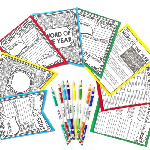 New Year's Ideas for Upper Elementary Students - The Little Ladybug Shop