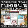 Mystery Reading Comprehension Passages - The Little Ladybug Shop