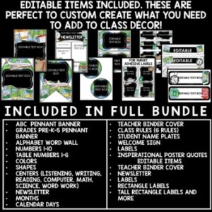 Adventure Travel Theme Classroom Décor Editable Newsletter Templates ...