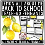 Back to School Bulletin Board: All About Me Poster & Beginning of the ...