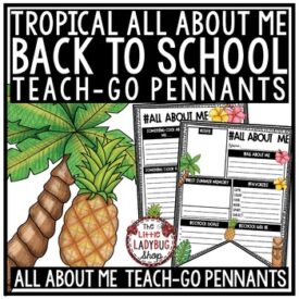 Back to School Bulletin Board: All About Me Poster & Beginning of the ...
