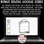 Book Review Template Spring Bulletin Board & Book Report Google Slides ...