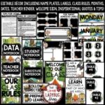 Camping Theme Classroom Decor Back to School Camp Newsletter Template ...