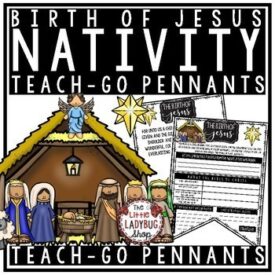 Christian Christmas Nativity Activities The Birth of Jesus Christ Bible ...