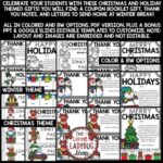 Editable Teacher Holiday Christmas Gift Tags Student Coupon Book Thank ...