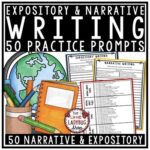Expository Writing Prompts & Narrative STAAR Writing Prompts 4th Grade ...