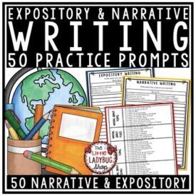 Expository Writing Prompts & Narrative STAAR Writing Prompts 4th Grade ...