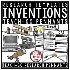 Famous Inventions Research Project Teach- Go Pennants™ Inventions ...
