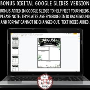 Farmhouse Theme Classroom Decor Weekly Newsletter Template Editable ...