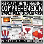 February Reading Comprehension Passages - The Little Ladybug Shop