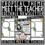 Meet the Teacher Template Editable: Back to School Night, Open House ...