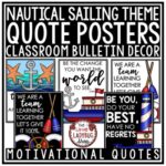 Nautical Theme Classroom Decor Back to School Bulletin Board ...