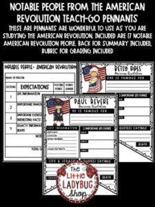 People of American Revolution Project Research: Revolutionary War ...