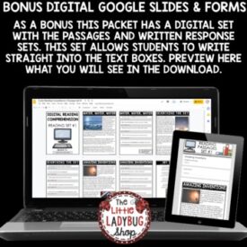 Poetry, Nonfiction Reading Comprehension Passages and Questions 3rd 4th ...