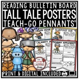 Tall Tales Reading Genre Writing Graphic Organizers Johnny Appleseed ...