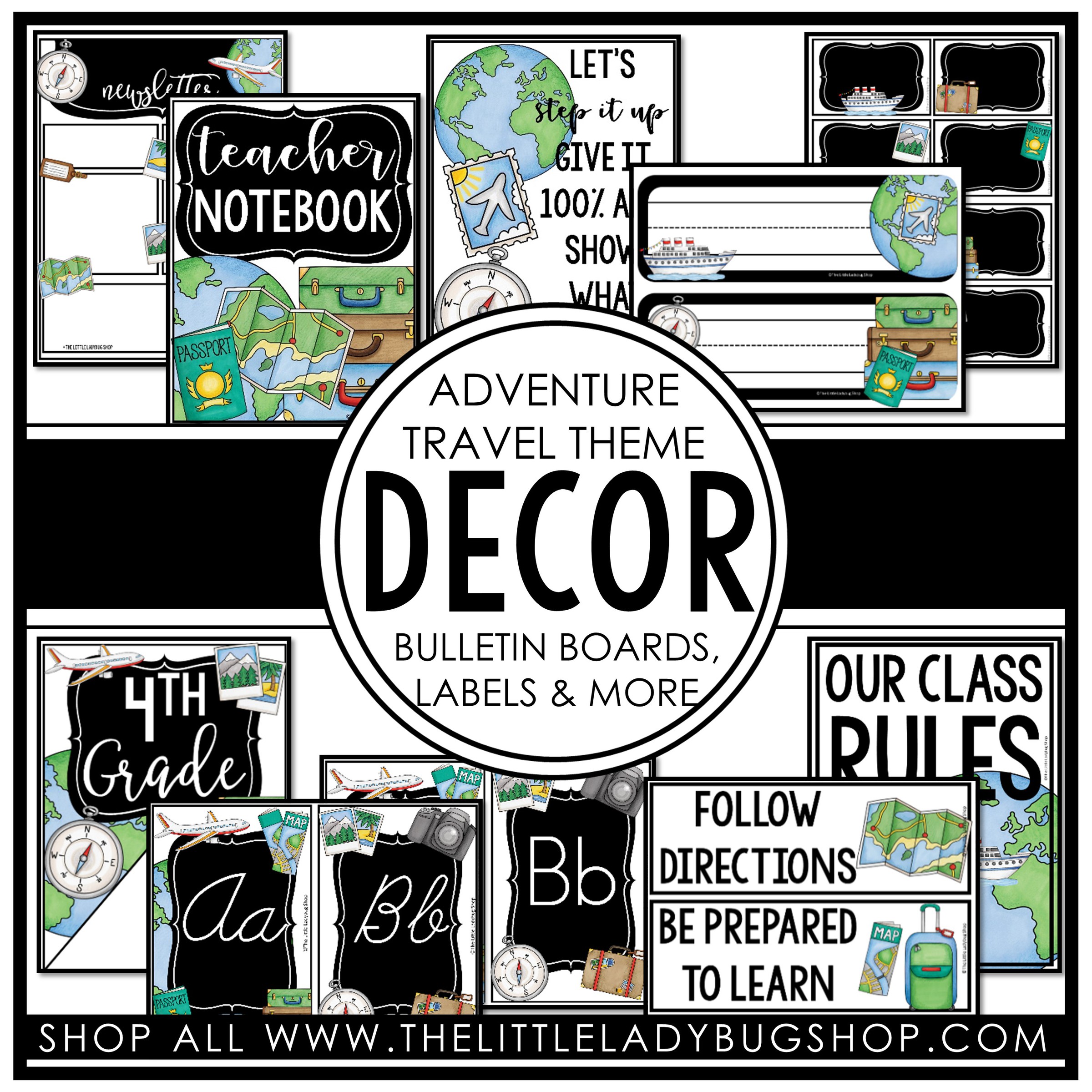 Back to School Classroom Theme Ideas - The Little Ladybug Shop