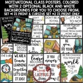 Camping Theme Classroom Decor Back to School Bulletin Board ...