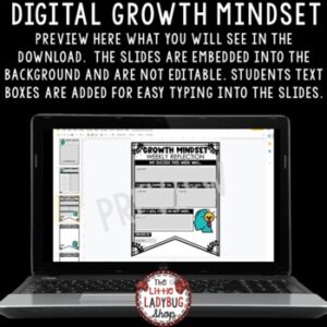 Growth Mindset Writing Activities Posters Back to School Bulletin Board ...