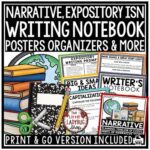 Reading Personal Narrative Writing Notebook Poetry Unit 3rd 4th Grade ...