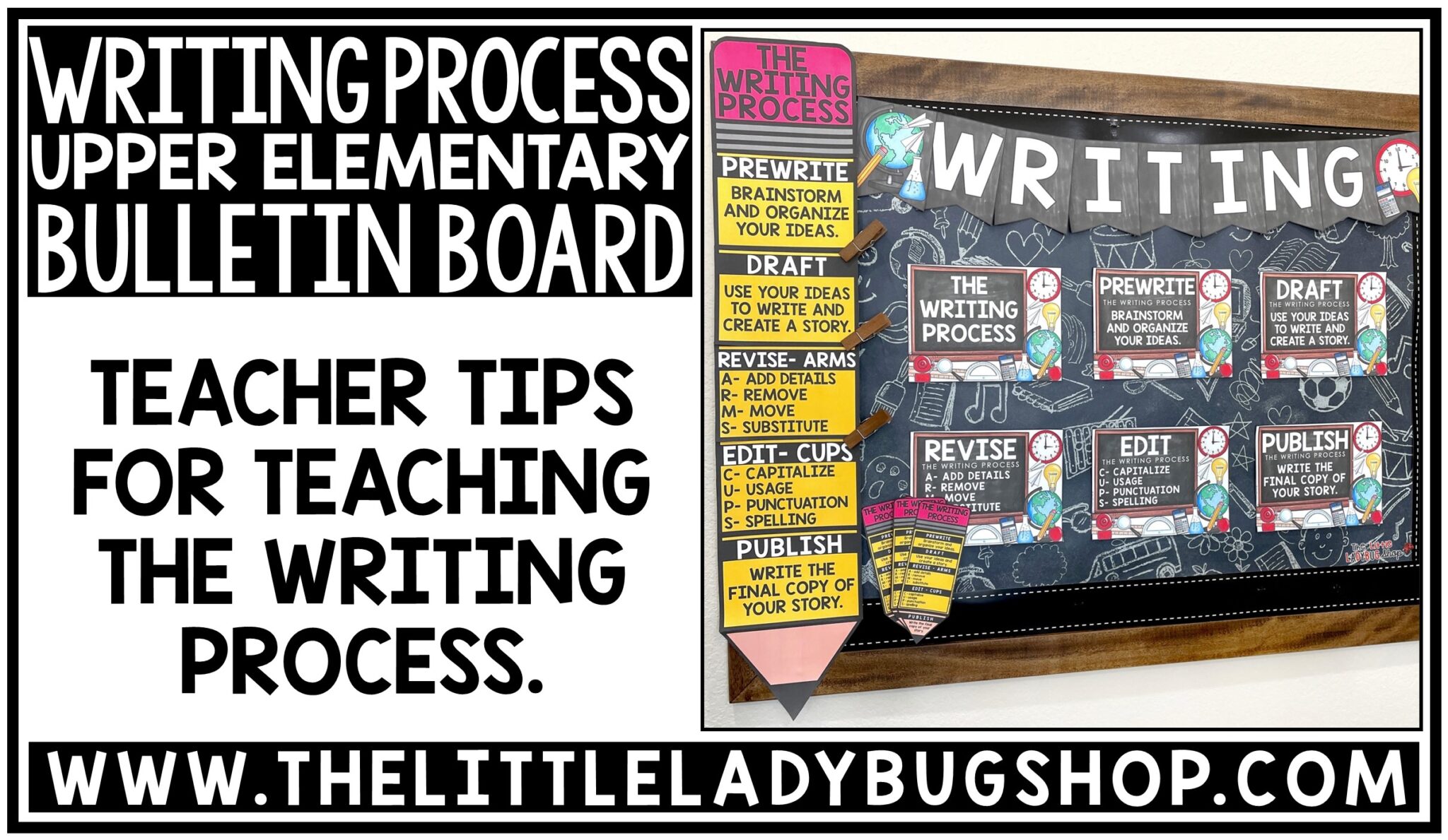 Teaching the Writing Process to Upper Elementary Students - The Little ...