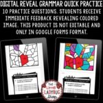 Quick Grammar Practice: Color By Subject and Predicate for Google Forms ...