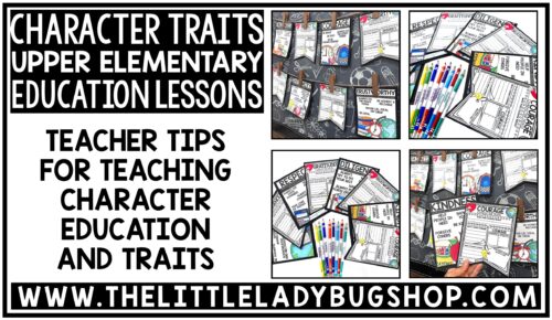 Teaching Character Education and Traits - The Little Ladybug Shop