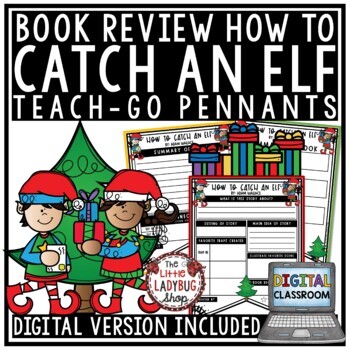 Christmas: How to Catch an Elf Book Review Bulletin Board Teach-Go ...