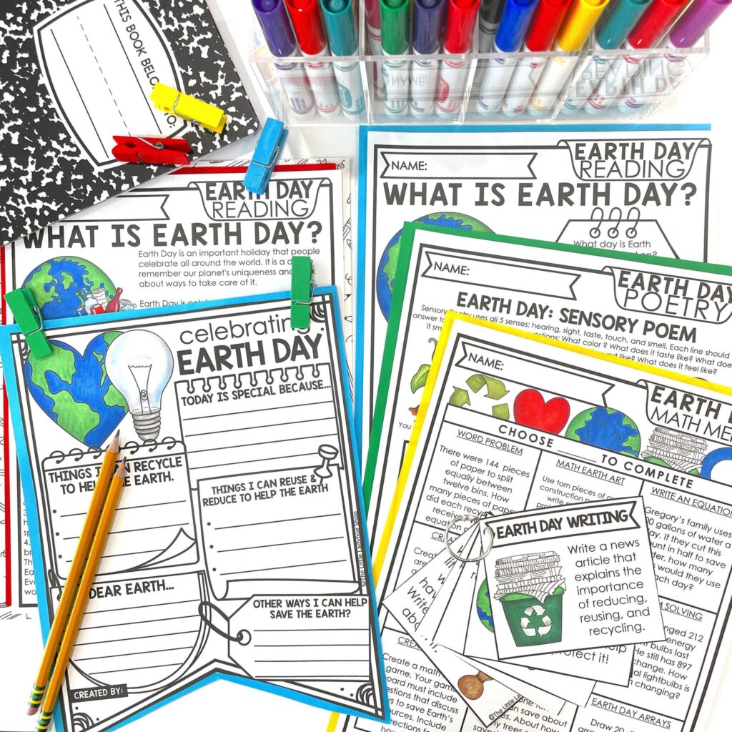 Earth Day Reading and Writing Ideas for Upper Elementary Students - The ...