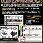 Fall Would You Rather Opinion Writing Prompts 3rd 4th Grade - The ...