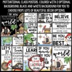 Pirate Theme Classroom Decor Quote Motivational Posters Door & Bulletin ...
