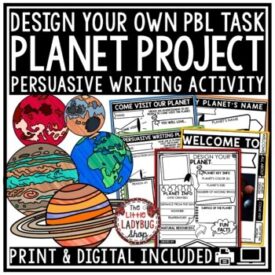 Persuasive Writing Task Design Create a Planet, Zoo Project Based ...